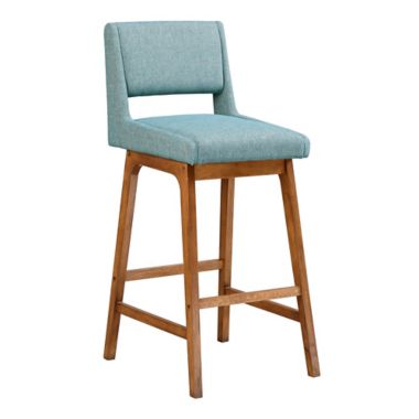 INK+IVY® Boomerang Bar Stool in Blue | Bed Bath & Beyond