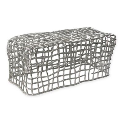 Moe`s Home Collection Bench in Silver | Bed Bath & Beyond