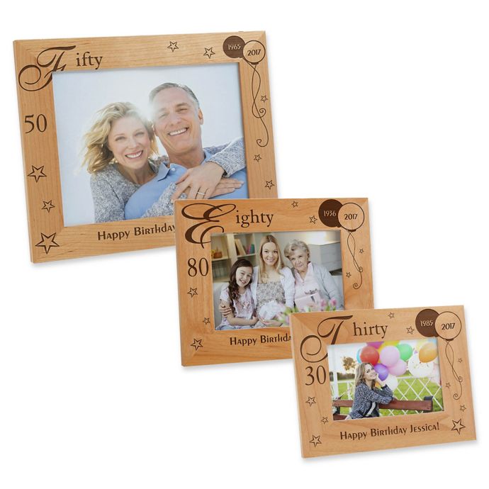 Birthday Memories Picture Frame | Bed Bath & Beyond