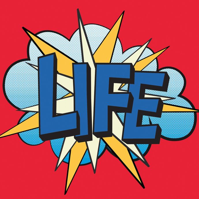 Portfolio Arts Group Pop 2 Life 28-Inch Square Canvas Wall Art | Bed ...