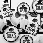 Creative Converting Graduation School Spirit 129-Piece Party Supplies ...