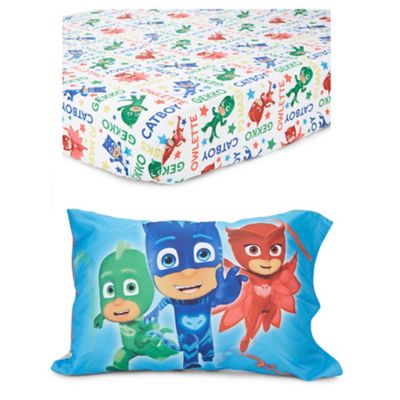 PJ Masks 2-Piece Toddler Sheet Set in Blue | Bed Bath & Beyond