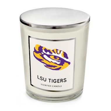Louisiana State University Amber Musk White Label Tin Top Jar Candle ...