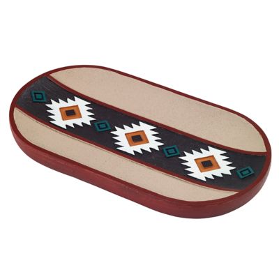 Avanti Navajo Dance Vanity Tray in Linen | Bed Bath & Beyond