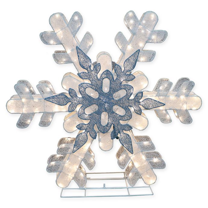 Large Lighted Snowflakes Outdoor | Shelly Lighting