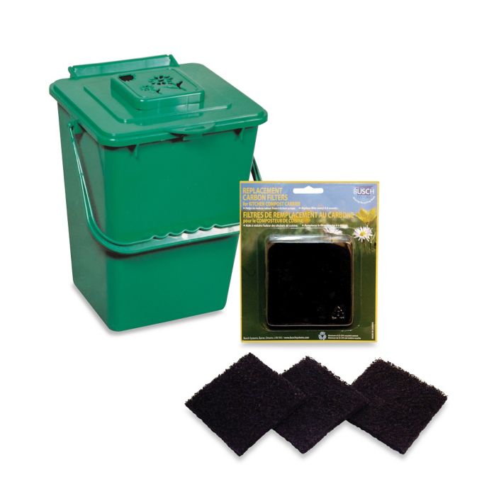 Green Kitchen Compost Pail Bed Bath And Beyond Canada
