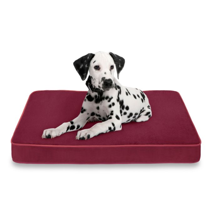 Soft Touch Reversible Pet Napper Dog Bed in Ruby/Ruby | Bed Bath & Beyond