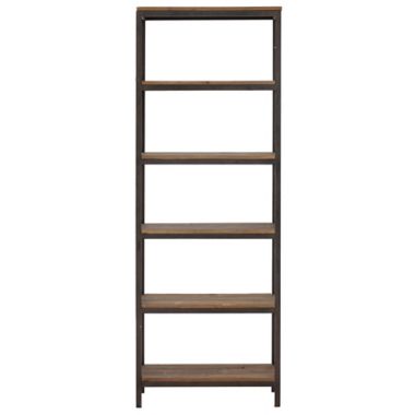 Zuo Mission Bay Tall 6-Level Shelf in Distressed Natural Finish | Bed ...
