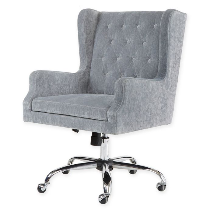 Madison Park Maxwell Office Chair in Light Blue | Bed Bath & Beyond