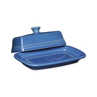 Fiesta Extra-Large Covered Butter Dish In Lapis | SheFinds