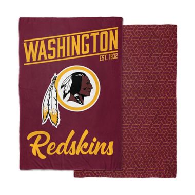 NFL Washington Redskins Reversible 6 lb. Quilted Weighted Blanket | Bed ...