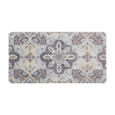 Home Dynamix Medallion 20" x 39" Comfort Kitchen Mat | Bed Bath & Beyond