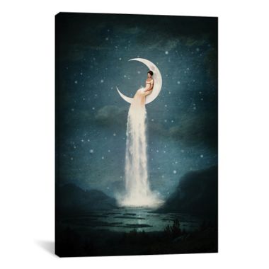 iCanvas Paula Belle Flores Moonriver Lady Canvas Wall Art | Bed Bath ...