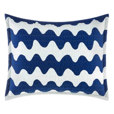Marimekko® Pikku Lokki Quilt Set in Blue | Bed Bath & Beyond