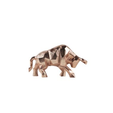 Madison Park Bull Animal Object in Gold | Bed Bath & Beyond