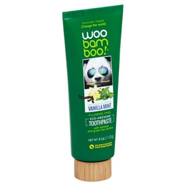 Woobamboo® 4oz Vanilla Mint Toothpaste | Bed Bath & Beyond