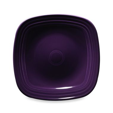 Fiesta® Square Dinner Plate in Plum | Bed Bath & Beyond