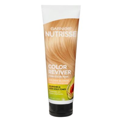 Garnier Nutrisse Color Reviver 4.2 Fl. Oz. Hair Color Mask In Golden ...