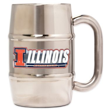 University of Illinois Barrel Mug | Bed Bath & Beyond