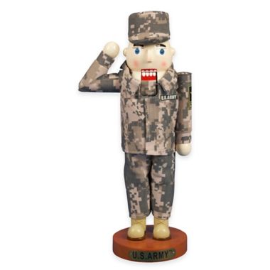 Kurt Adler 12-Inch U.S. Army Soldier Nutcracker | Bed Bath & Beyond