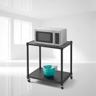 Studio 3B™ Metro 2-Tier Rolling Cart in Black | Bed Bath & Beyond