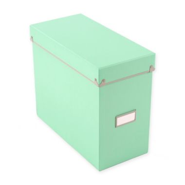 Frisco File Box in Mint | Bed Bath & Beyond