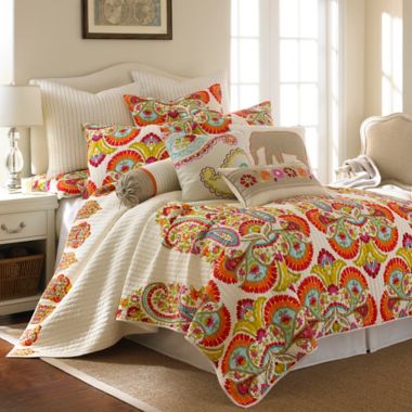 Levtex Home Windsong Quilt Set in Cream | Bed Bath & Beyond