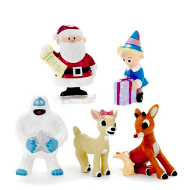 Rudolph The Red Nose Reindeer Figurines 5 Piece Box Set RU2141 New ...